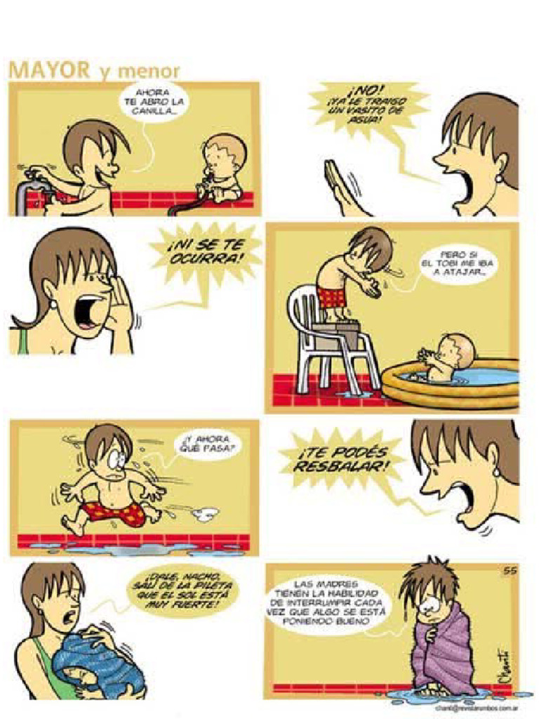 Historieta de Chanti Mayor Y Menor | PDF