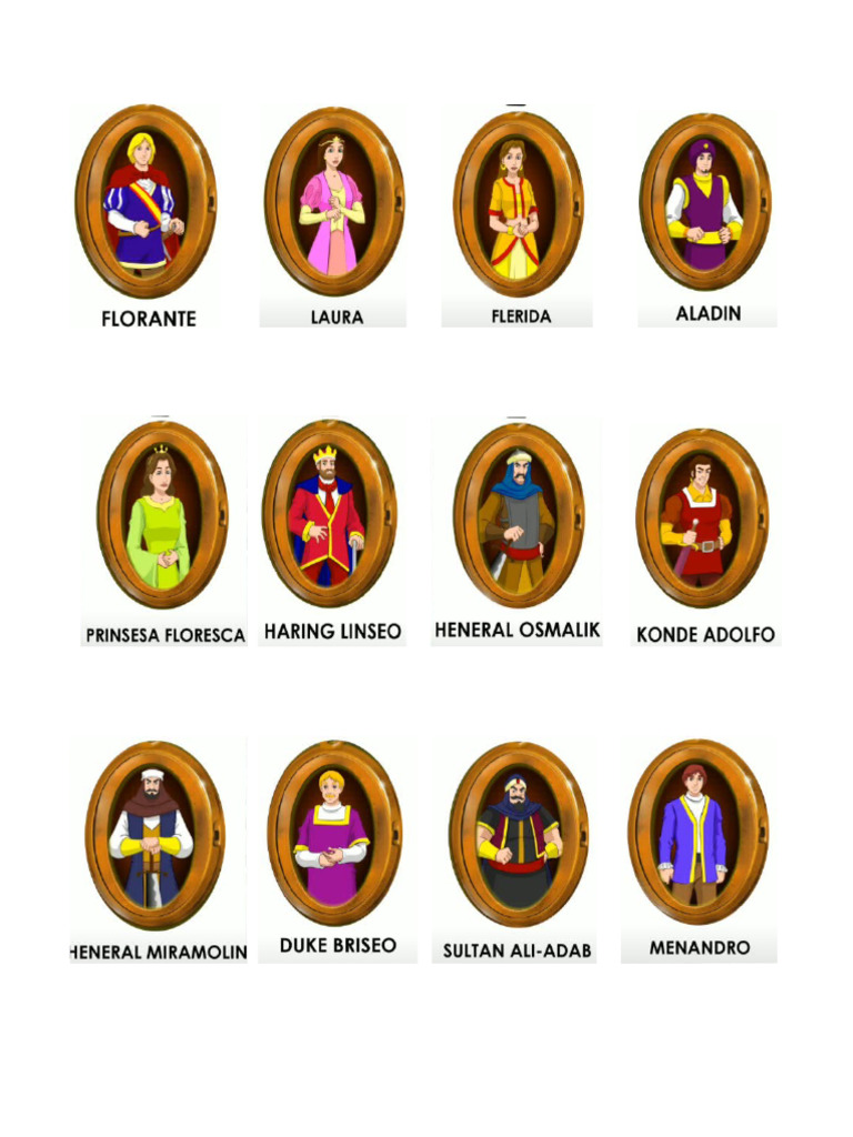 Mga Tauhan NG Florante at Laura | PDF