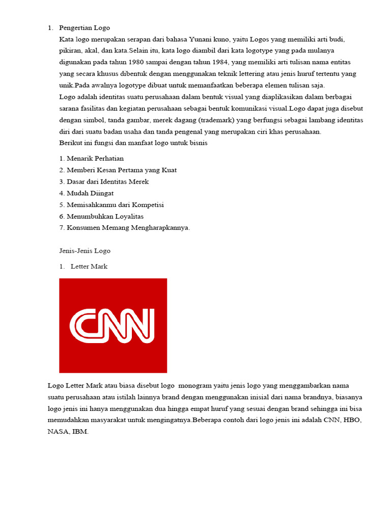 Pengertian Logo | PDF | Bisnis