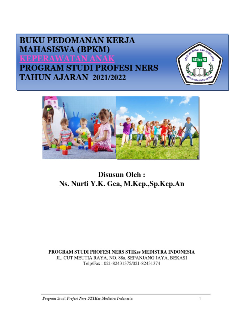 BPKM Kep - Anak-22 | PDF | Pengembangan Diri | Kesehatan Holistik