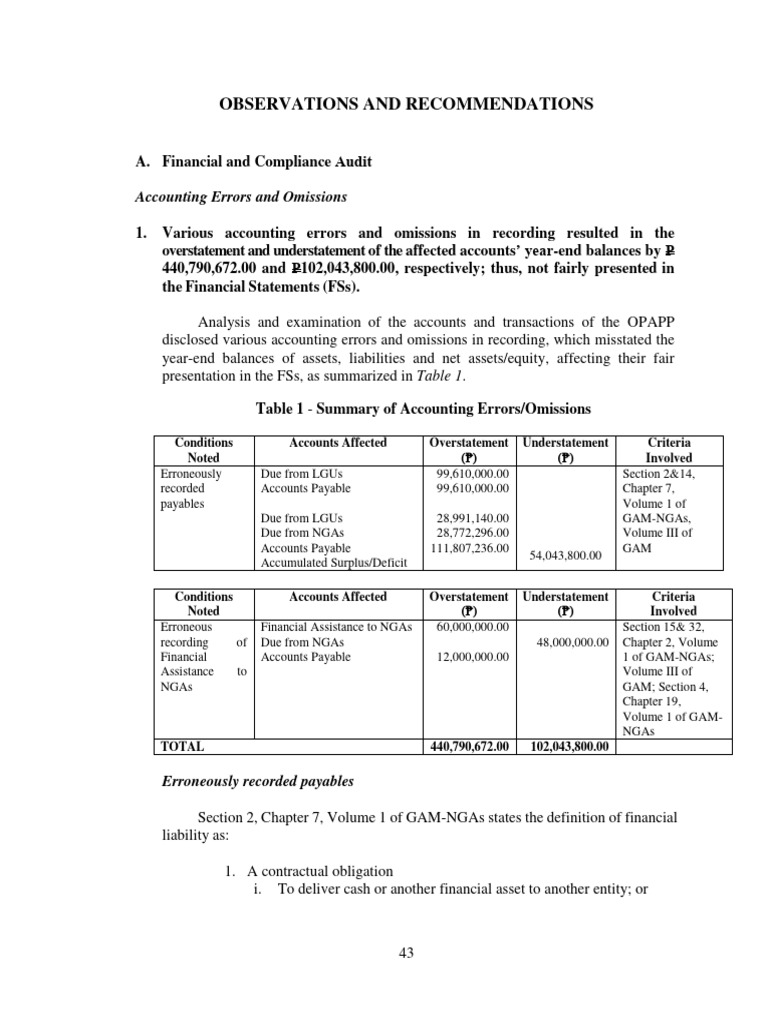 10-OPAPP2021 Part2-Observations and Recomm | PDF