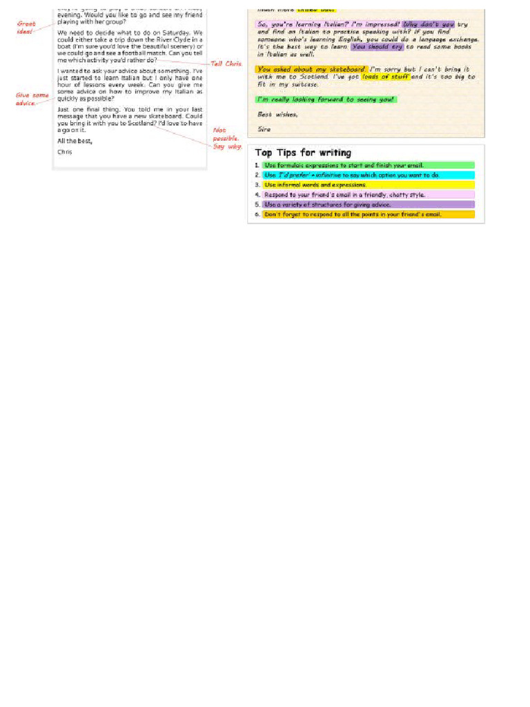 an_informal_email_-_exercises_0 | PDF