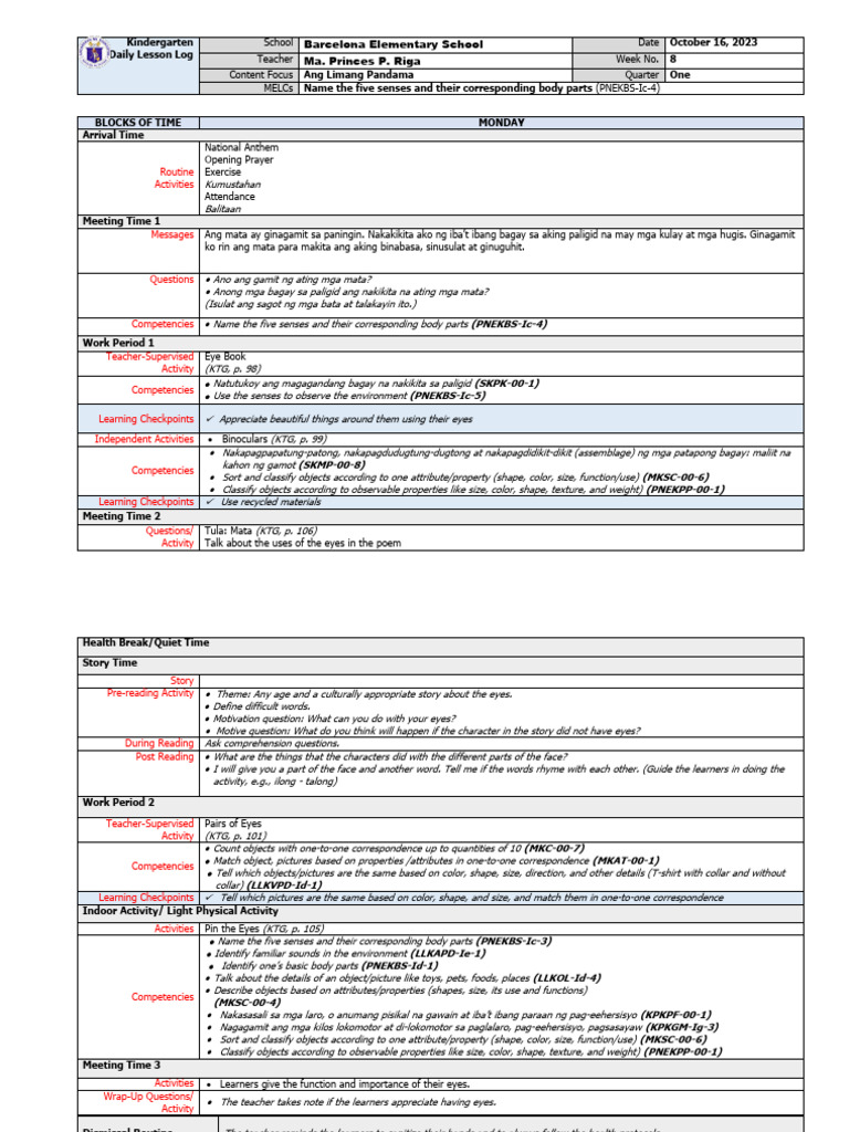 Week 8 Day 1 | PDF