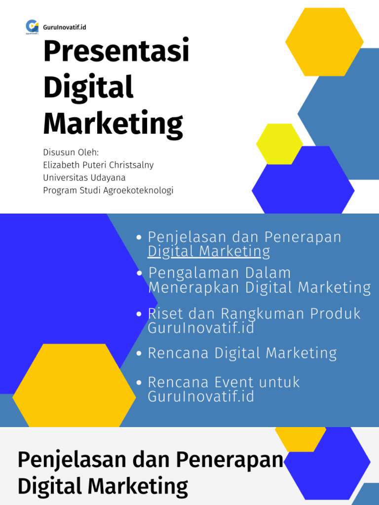 Presentasi Digital Marketing | PDF