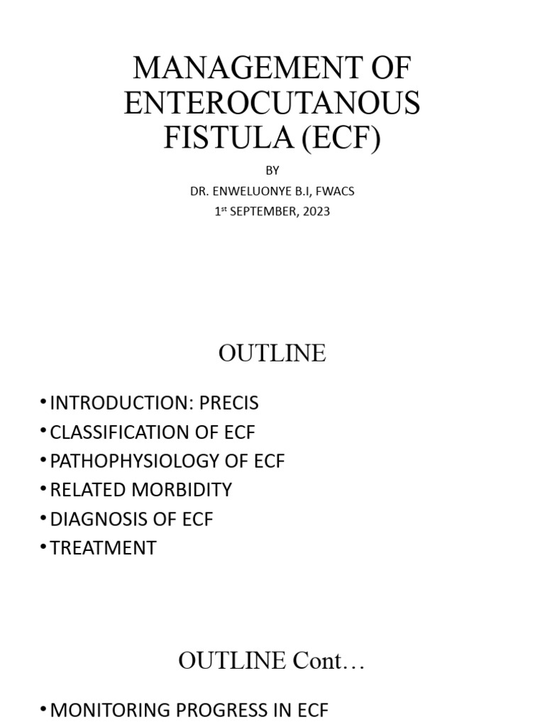 ECF Management for Healthcare Pros | PDF
