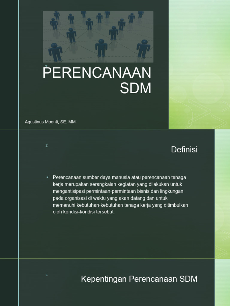 Perencanaan SDM | PDF