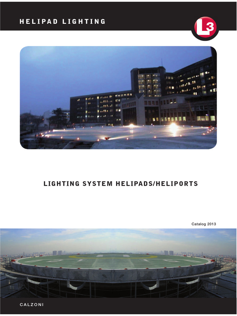 HPD Lighting System Helipad Lighting | PDF | Helicopter | Rotorcraft