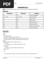 HTML Cheatsheet - CodeWithHarry | PDF | Html | Hyperlink