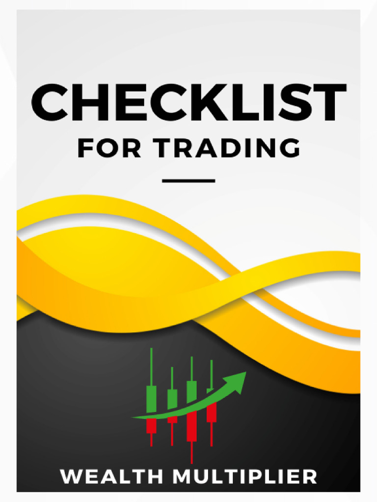 New Checklist For Trading | PDF | Risk
