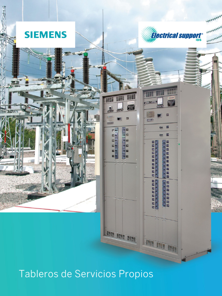 Folleto Tableros Propios Siemens | PDF | Corriente eléctrica | Corriente continua