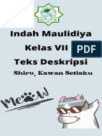 Teks - Deskripsi - Kucing Peliharaanku | PDF