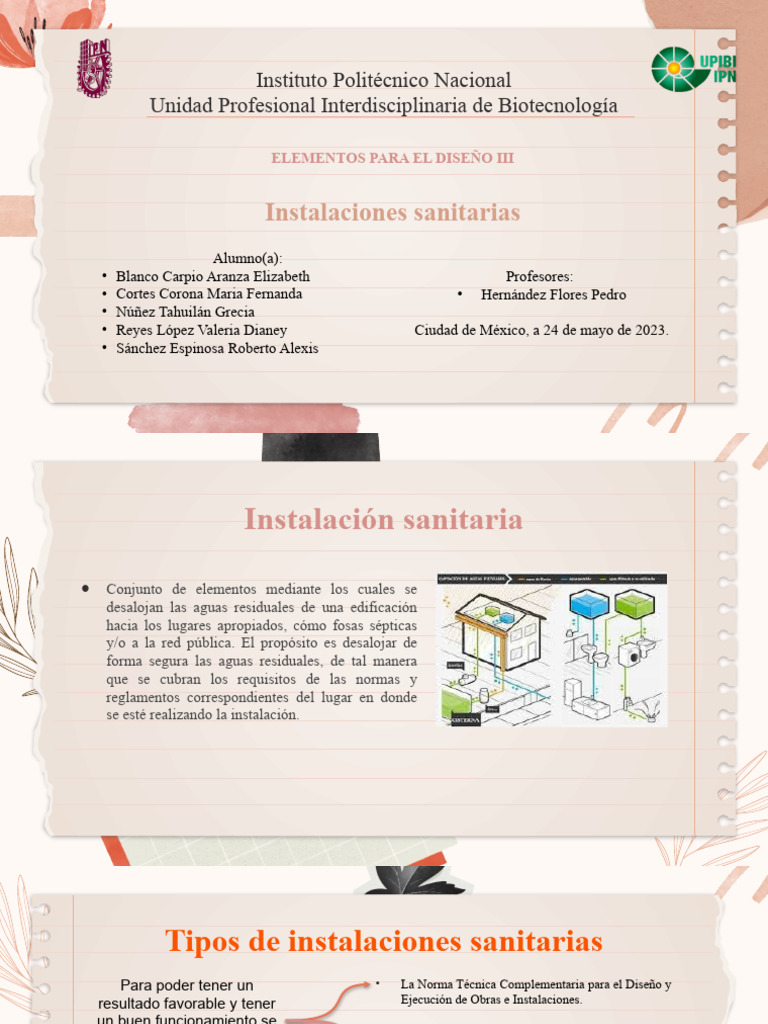 Instalaciones Sanitarias | Descargar gratis PDF | Tubería (transporte de fluidos) | Ventilación ...