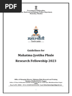 NFSC Fellowship Guidelines 2024 | PDF | Doctor Of Philosophy