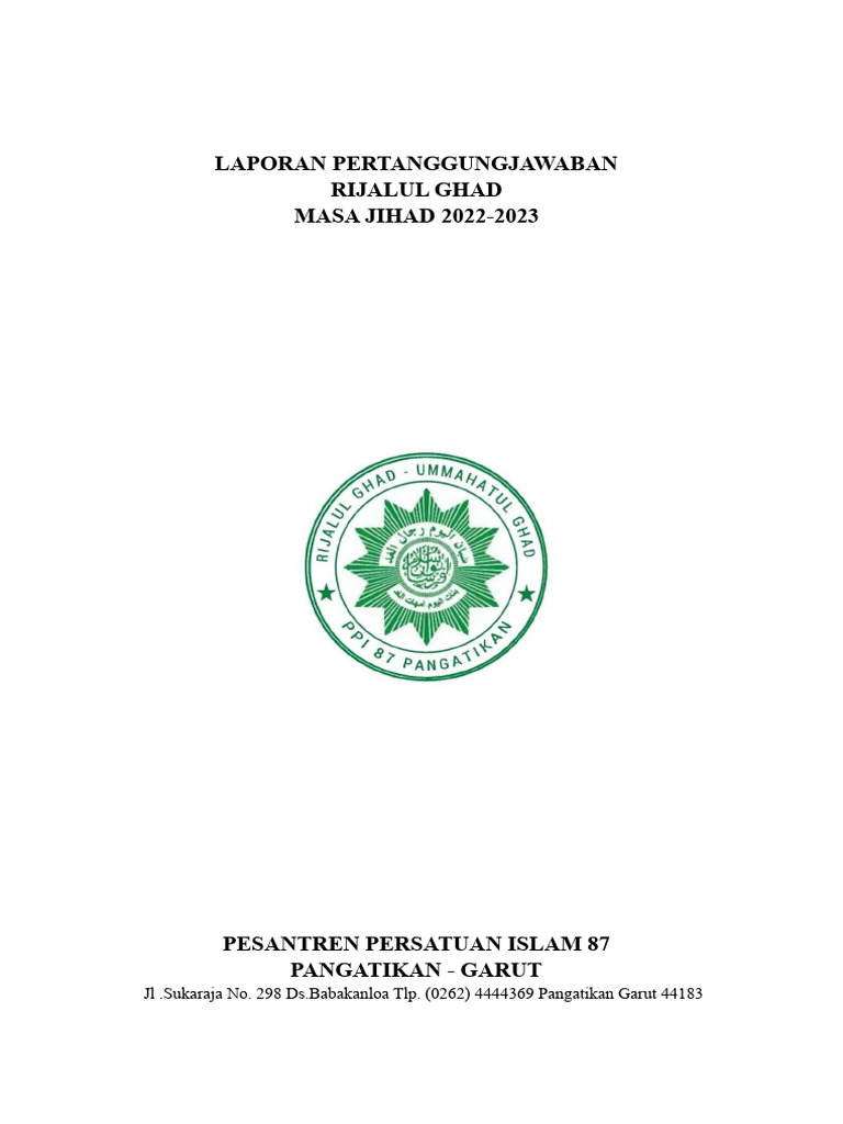 LPJ 2023 | PDF | Karier & Perkembangan