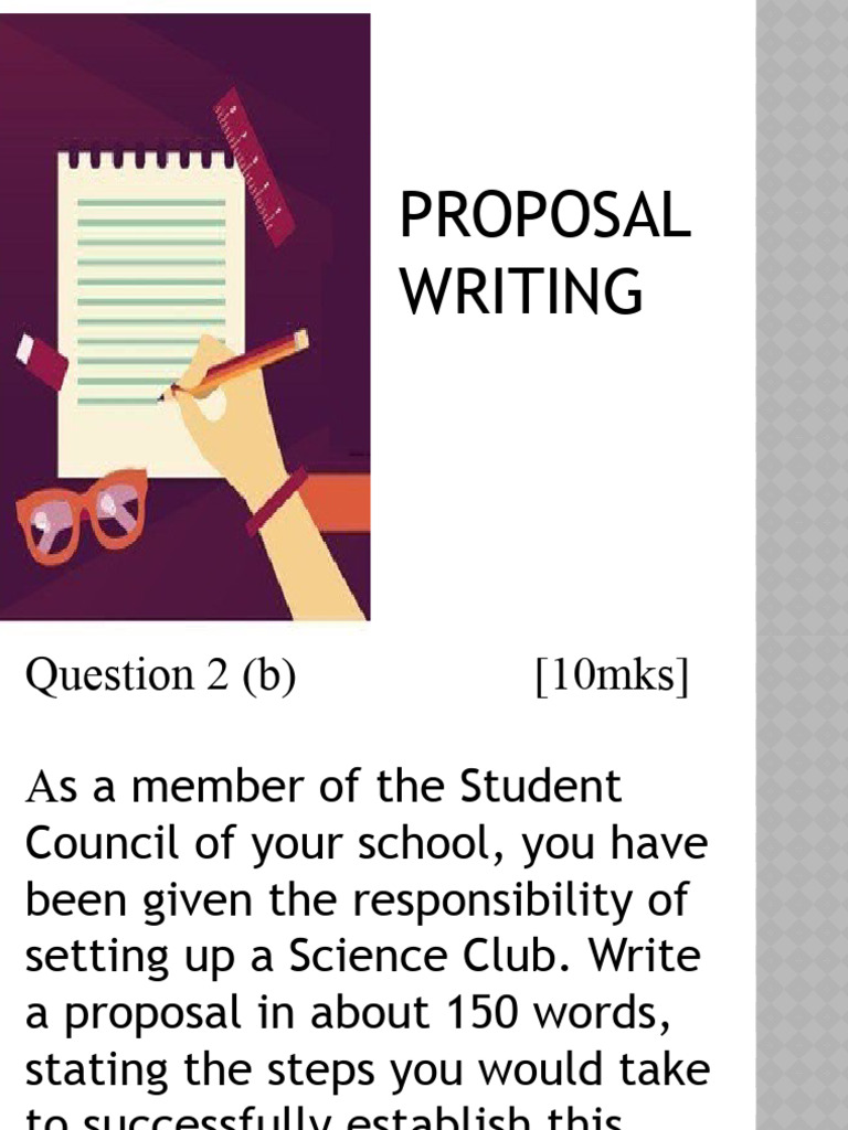 Grade 11 - Proposal Writing | PDF | Science | Subject (Grammar)