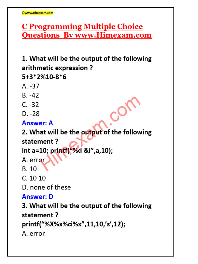 C Language | Download Free PDF | Computer Data | Algorithms And Data Structures