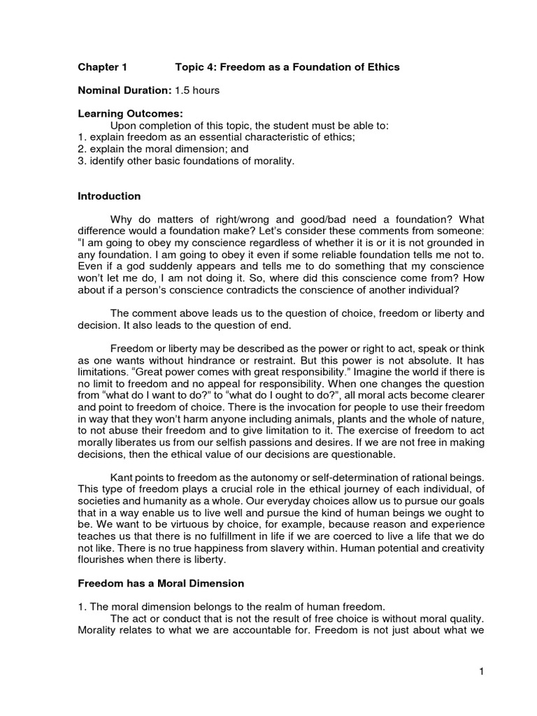 GEC7 Module Chapter 1 Topic 4 | PDF