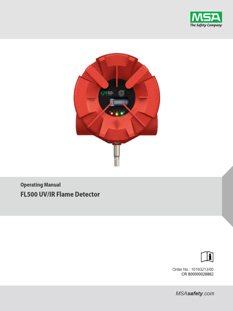 FL500 UVIR Flame Detector Instruction Manual-En | PDF | Infrared ...