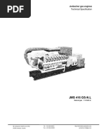 MTU 20V4000 L64 Technical Data Sheet | PDF | Engines | Coolant