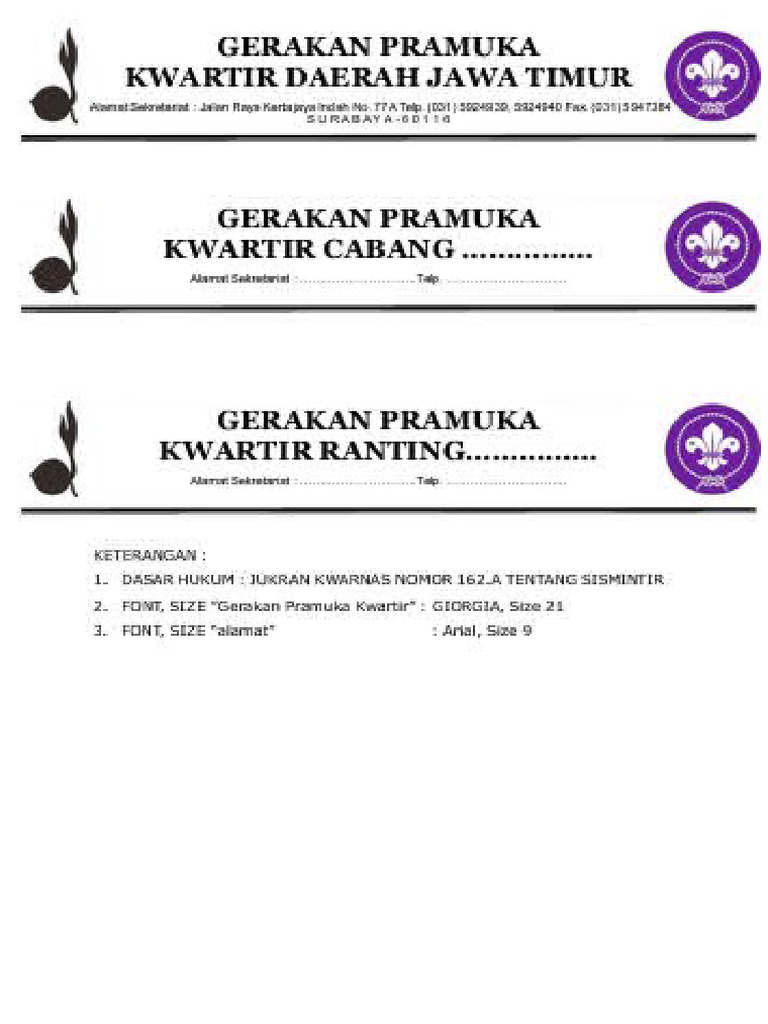Kop Pramuka | PDF