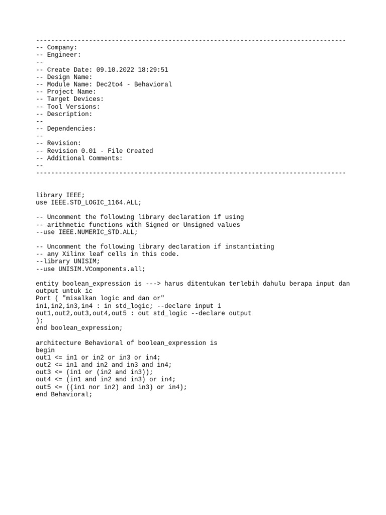 Boolean Expression Bab2 | PDF | Computers