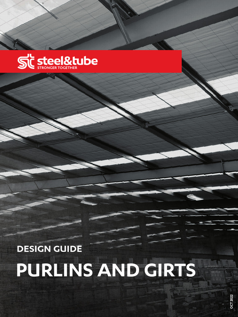 S&T - Purlins and Girts Design Guide | PDF | Bending | Strength Of Materials