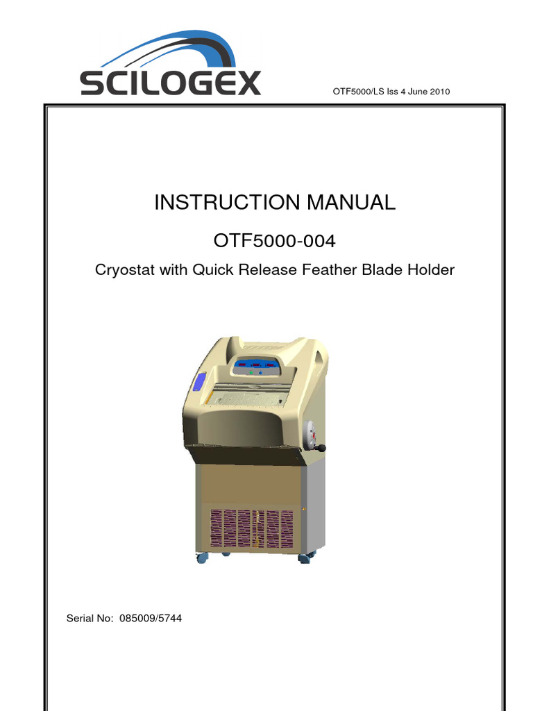 Cryostat Parts and Troubleshooting Guide | PDF | Fuse (Electrical ...
