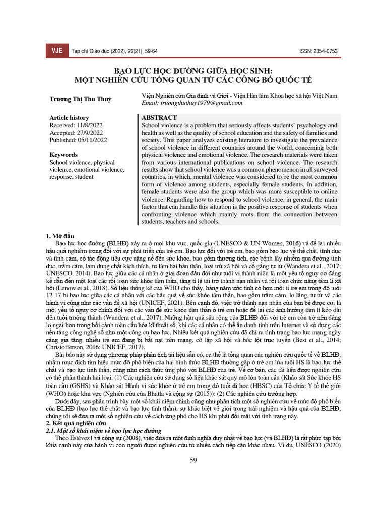 TRNG TH Thu Thu | PDF