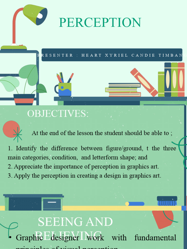 Perception 1 Final | PDF | Typefaces | Perception