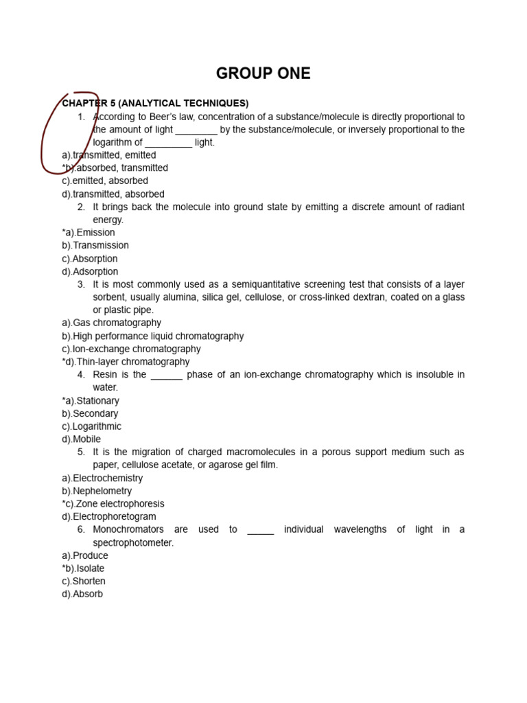 Group 1 Questionnaire - OK | PDF | Immunoassay | Transaminase