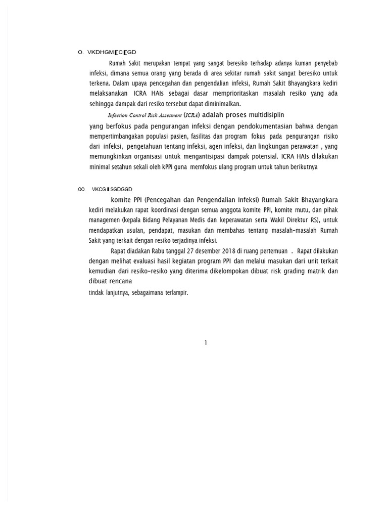 PDF Contoh Laporan Icra | PDF