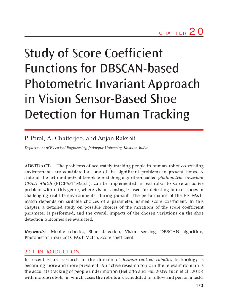 Study of Score Coefficient Functions For DBSCAN-based Photometric ... Study of Score Coefficient Functions For DBSCAN-based Photometric ...