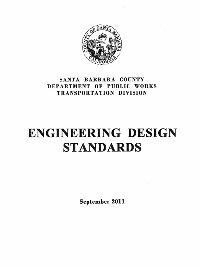 County Engineering Design Standards Map PDF | PDF