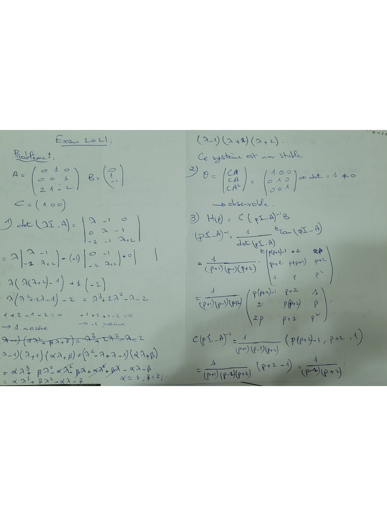 Exm 2021 Commande | PDF