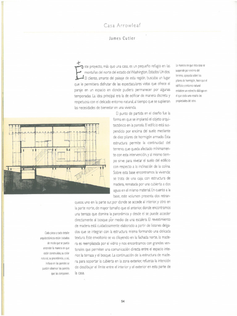 07-James Cutler-1998 Casa Arrowleaf-EEUU | PDF