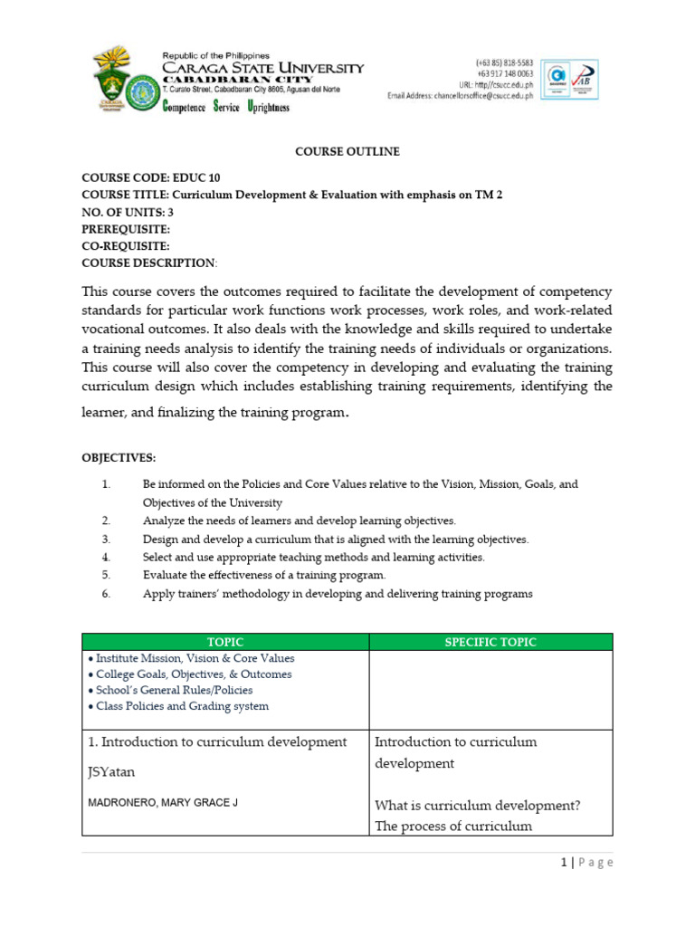 Educ 10 2023 REvised | Download Free PDF | Educational Assessment | Curriculum