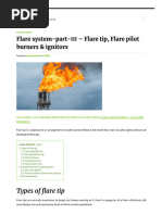 FUS Flare Tips Datasheet | PDF | Refractory | Nozzle