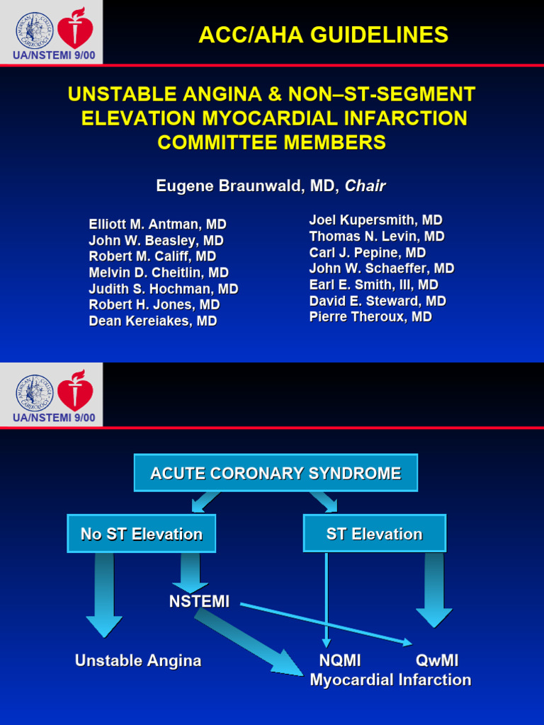 Acc/Aha Guidelines | Download Free PDF | Myocardial Infarction ...