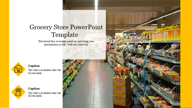 83720-Grocery Store PowerPoint Template | PDF | Business