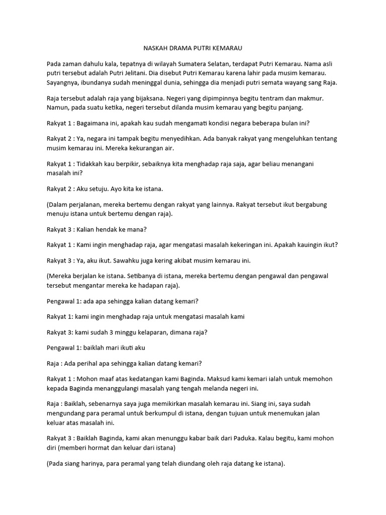 Pada Zaman Dahulu Kala | PDF