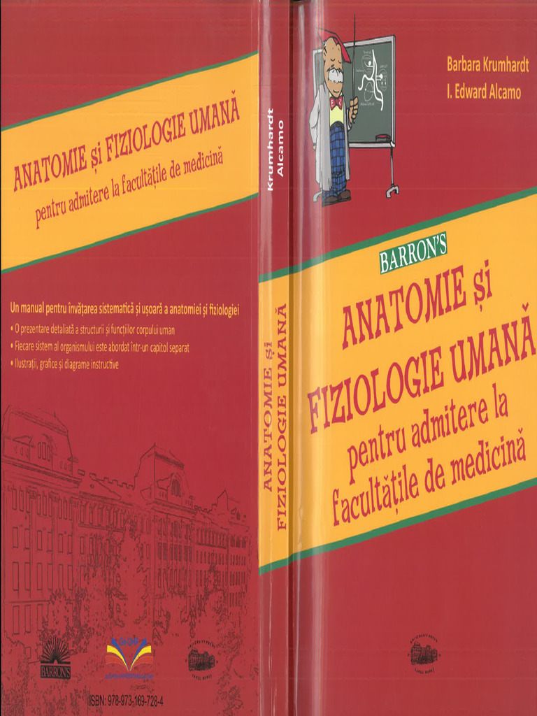 Anatomie Si Fiziologia Umana PT Admiterea La Facult de Medicina | PDF
