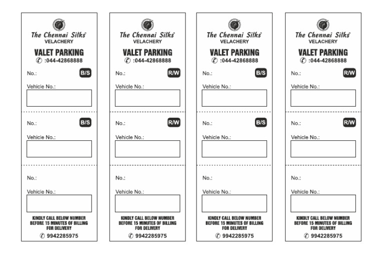 Vallet Parking | PDF