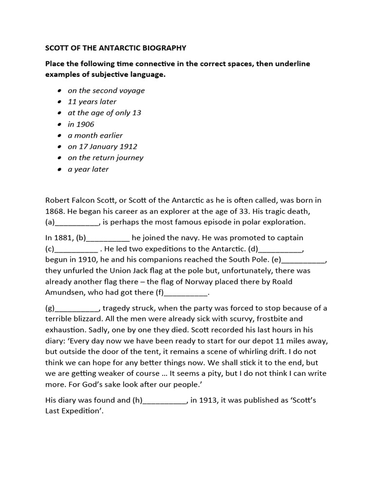 Scott of The Antarctic Biography | PDF