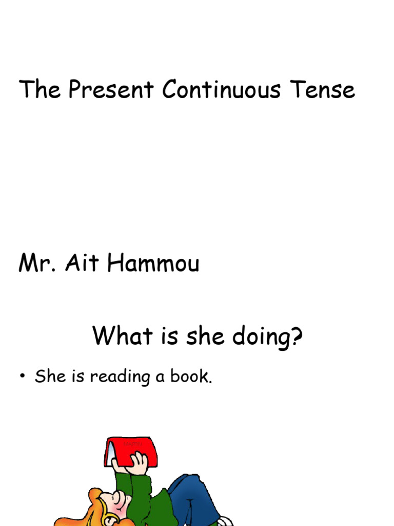 Present Continuous Pdf English Language Grammar