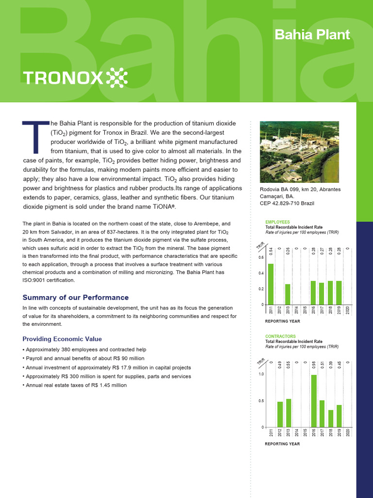 Bahia Tronox EN | PDF