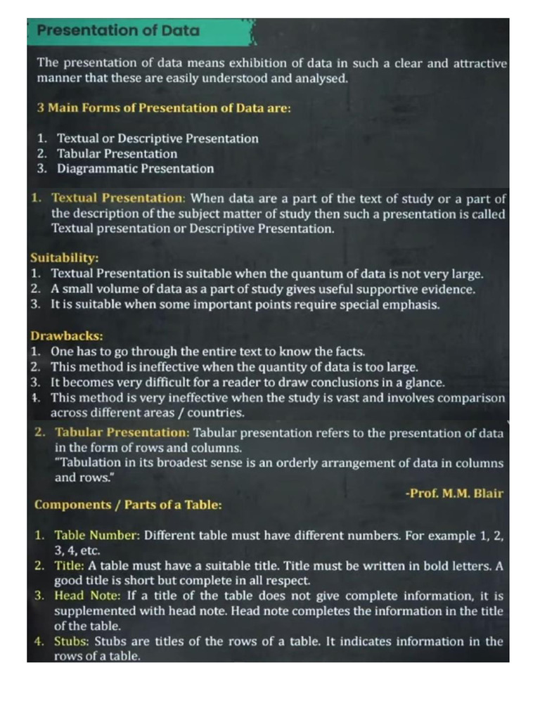 Class 11 Statistics Ch-5 | PDF