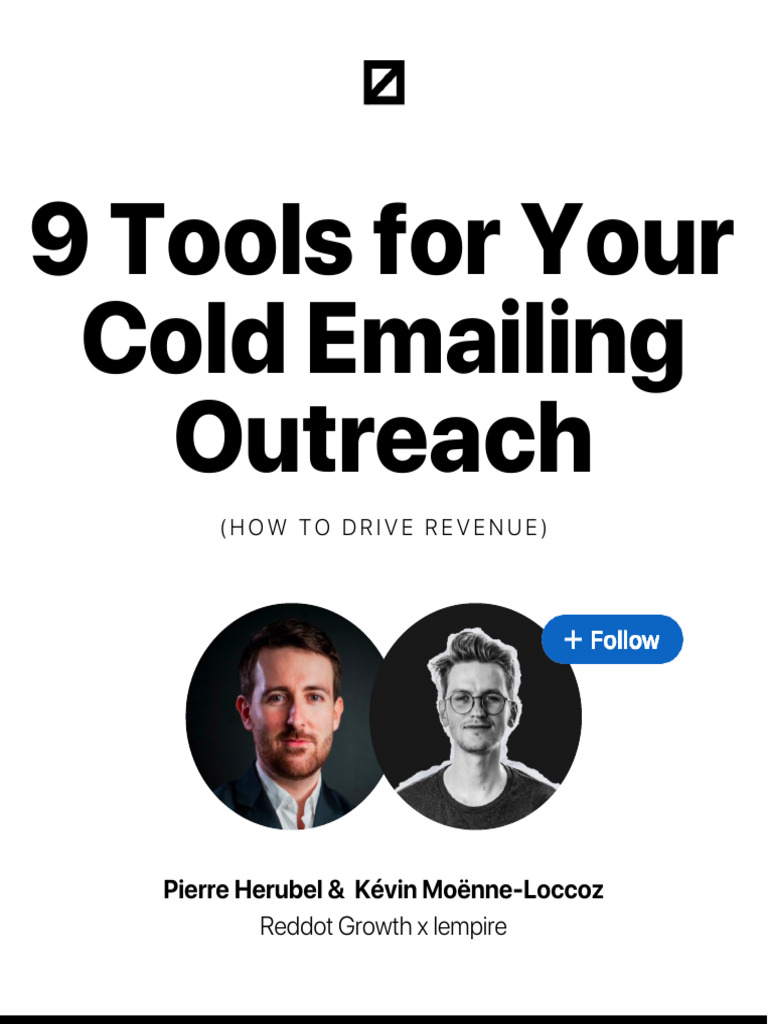 Cold Emailing Tools for Revenue Growth | PDF