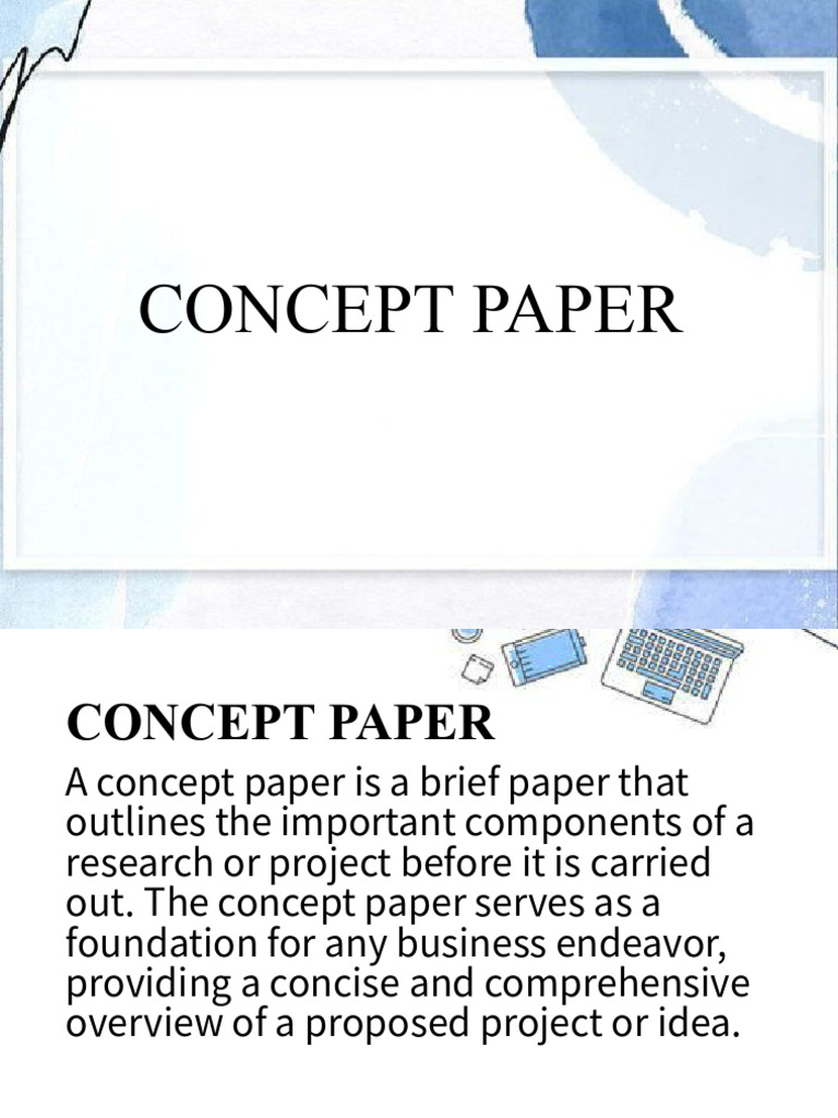 Business Concept Paper Guide | PDF