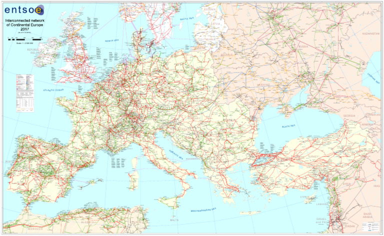 ENTSOE Power Grid Map | PDF