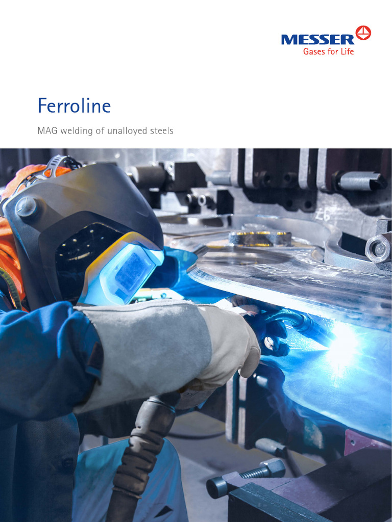 Ferroline - Gases and Mixtures For MAG Welding | PDF | Construction ...